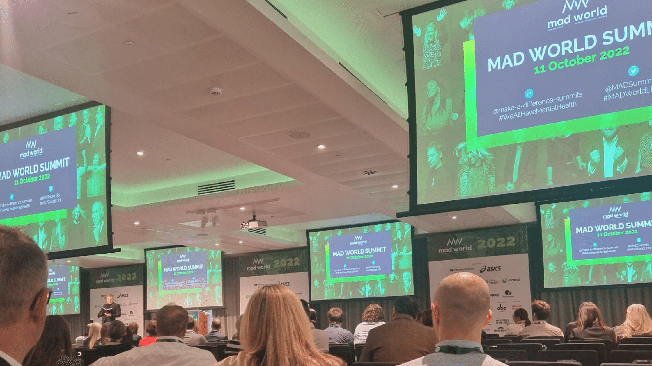 Compass Recruitment Solutions CRS attends Mad World Health Summit 2022
